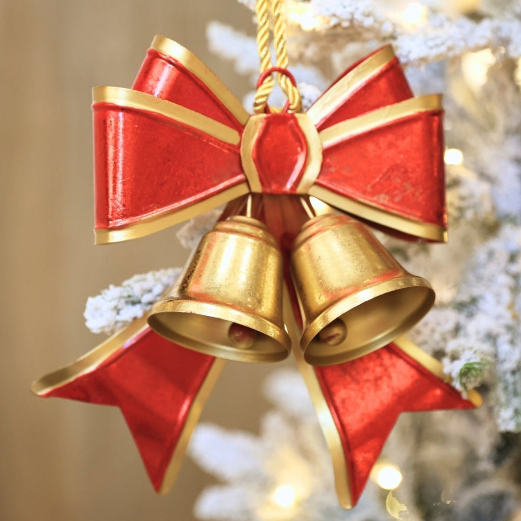 Holiday Harmony Bell Bow Ornament – ironyhome