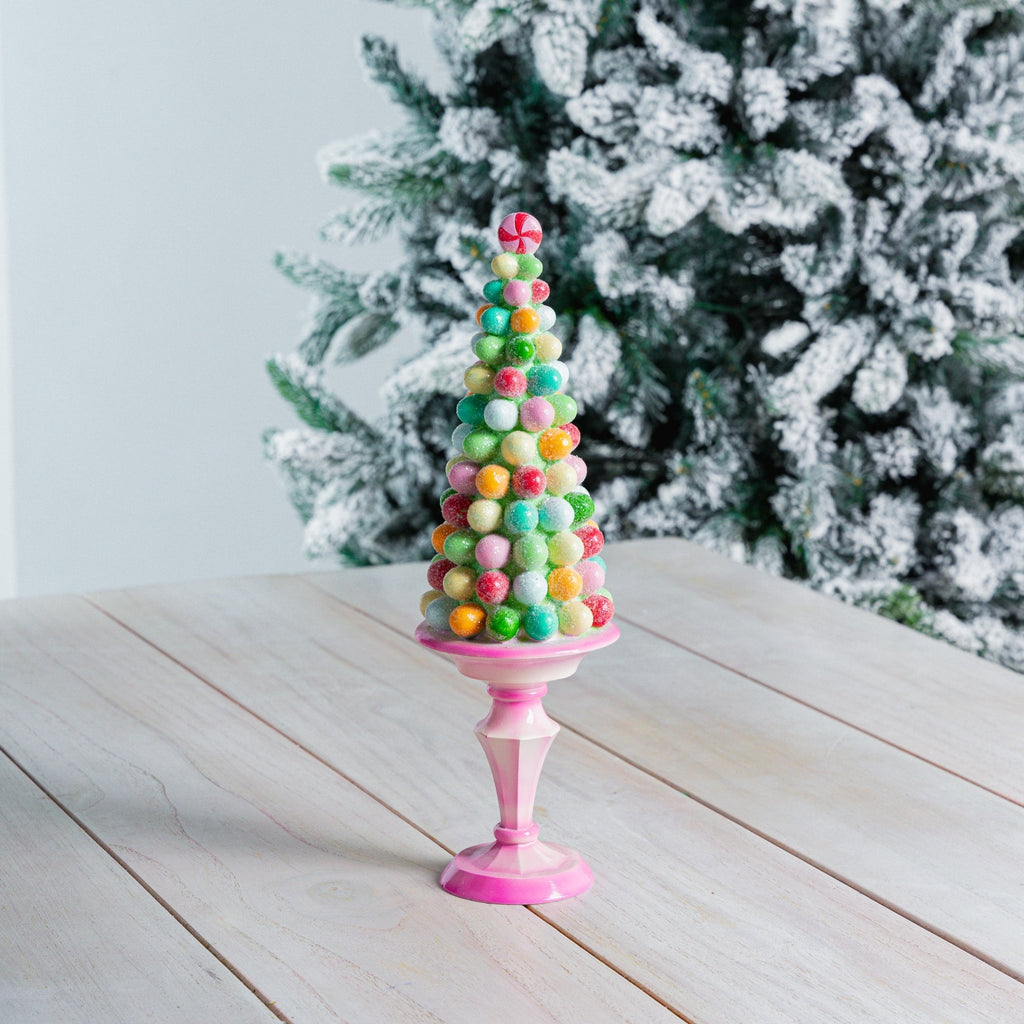 Potted Festive Candy Tree Table Top - Irony Home – ironyhome
