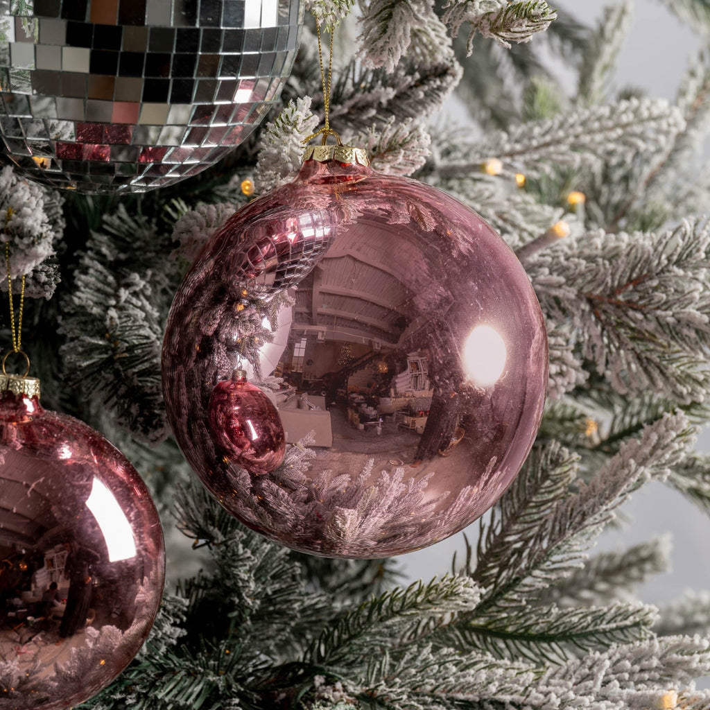 Rose Pink Mirror Finish Ball – ironyhome