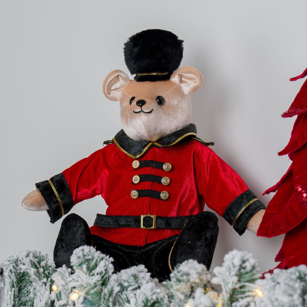 Sitting Nutcracker Bear – ironyhome