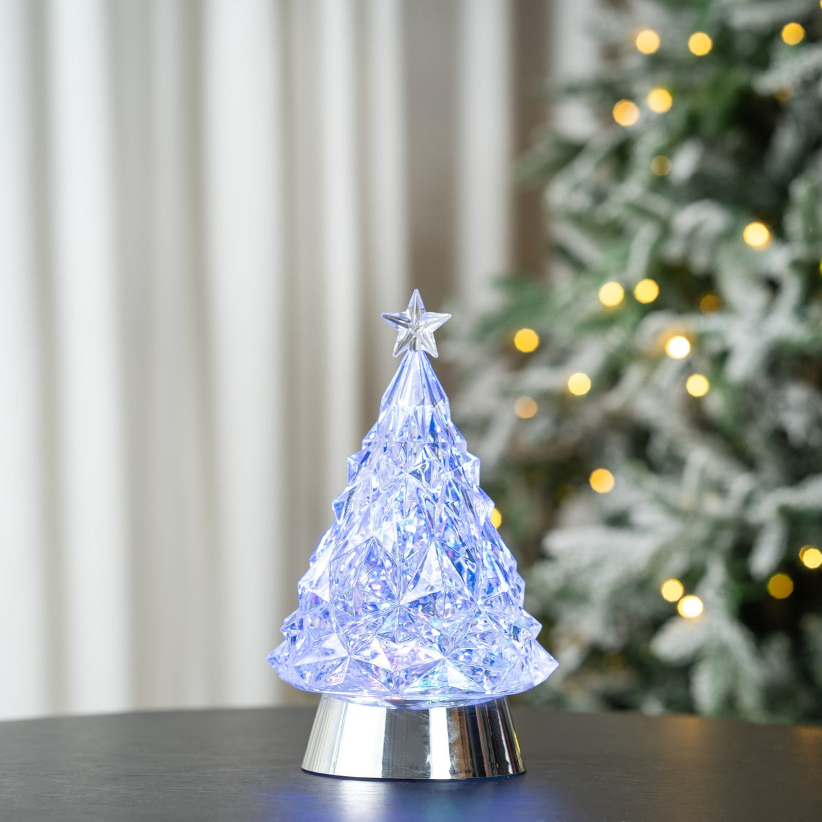 Multicolor LED Conical Table Top - Christmas table decor - Irony Home ...