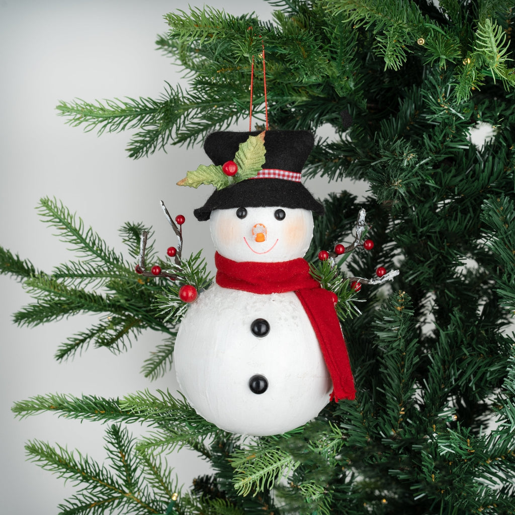 Snowman with Hat - Christmas snowman - Irony Home – ironyhome
